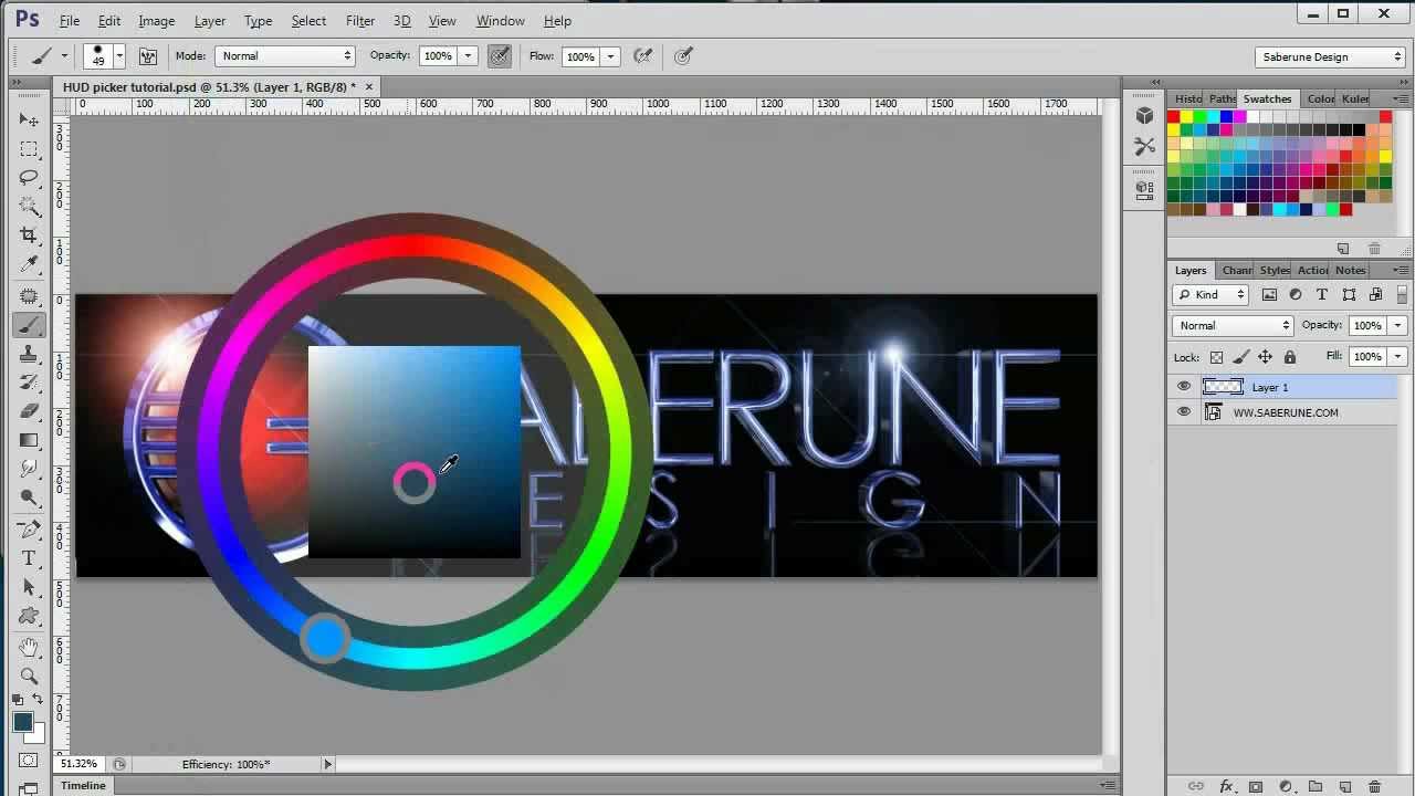 Photoshop Desk Reference Series Episode 1: HUD Color Picker Tutorial ...