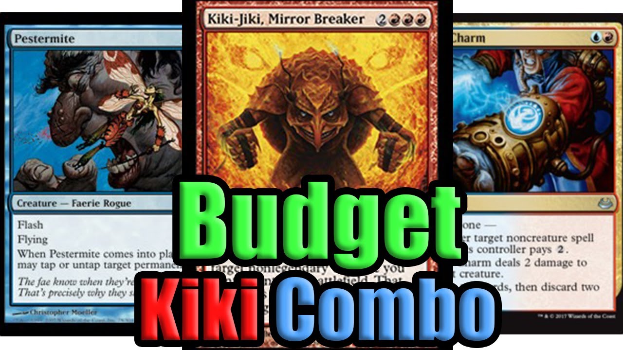 MTG Budget Kiki Combo vs Enduring Ideal - YouTube