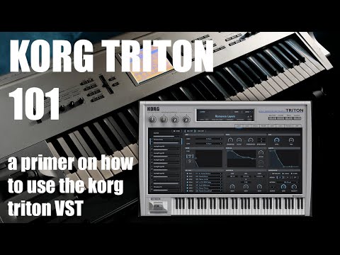 Korg Triton 101 (VST, 2024 Edition)