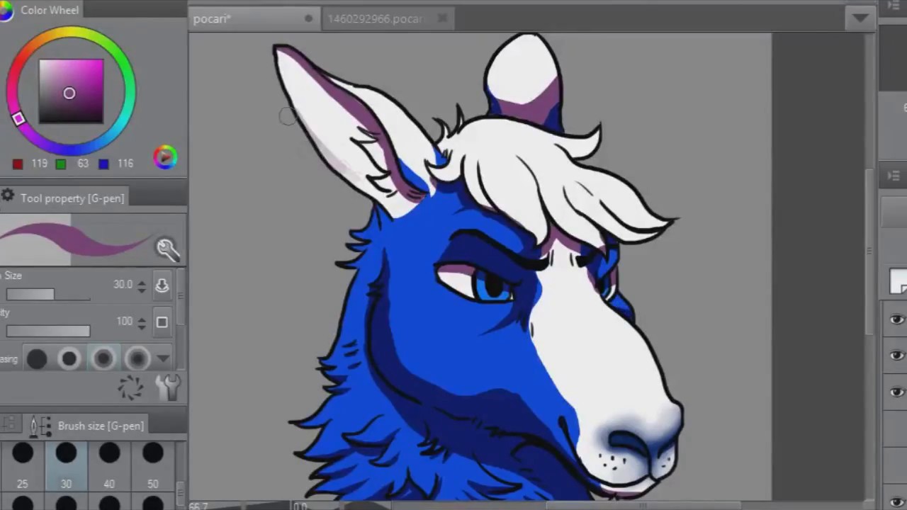 Pocari Roo SPEEDPAINT - YouTube