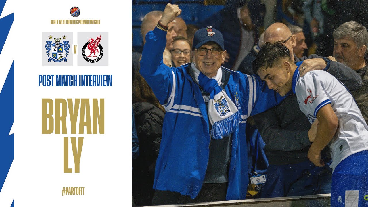 Bryan Ly - South Liverpool (h) | Post Match Interview | Bury FC - YouTube