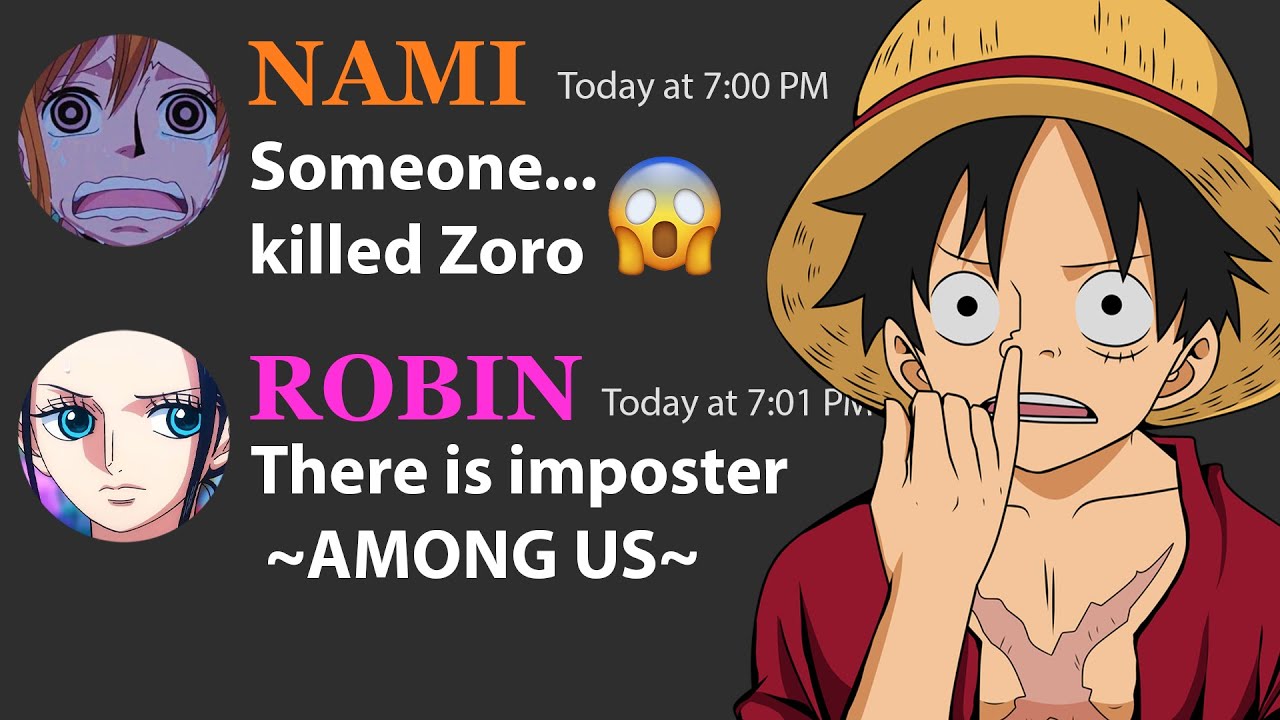 When One Piece Turns into Among Us.... - YouTube