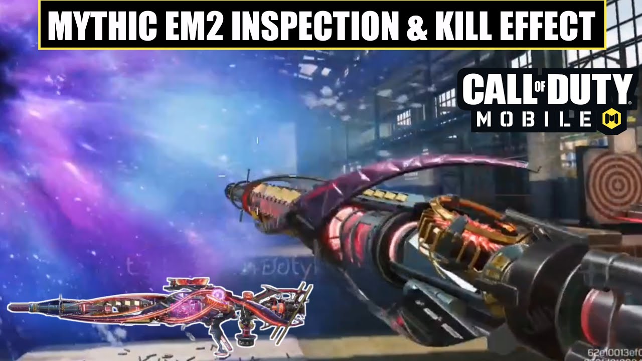 *NEW* Codm Mythic EM2 Eclipse Phaser Inspection & Kill Effect Gameplay - YouTube