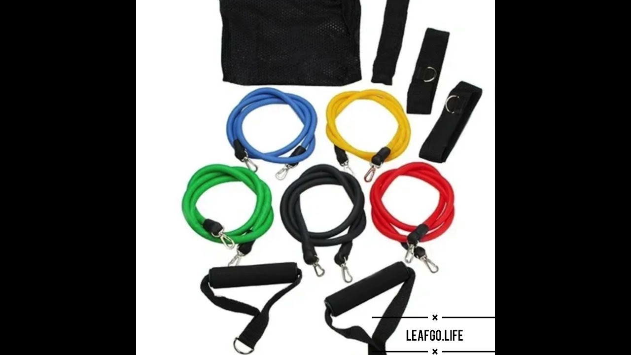 ELASTIC TRAINING ROPE YOGA PULL STRING - YouTube