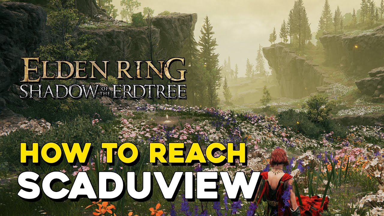 Elden Ring DLC How To Reach Scaduview - YouTube