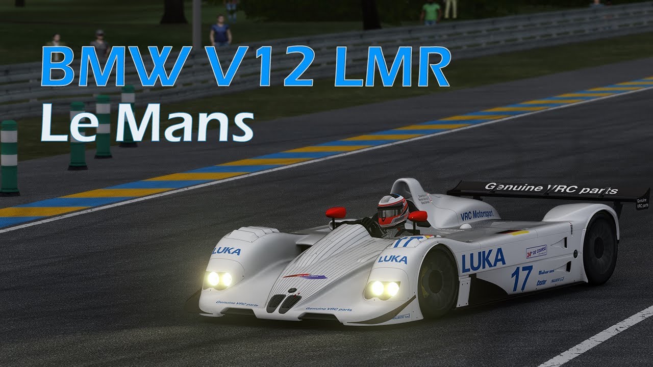 Le Mans - VRC Beamer V12/BMW V12 LMR - Assetto Corsa - YouTube