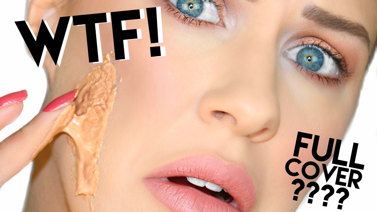 WORLDS MOST FULL COVERAGE FOUNDATION!?? WTF!? | DERMACOL FOUNDATION ...