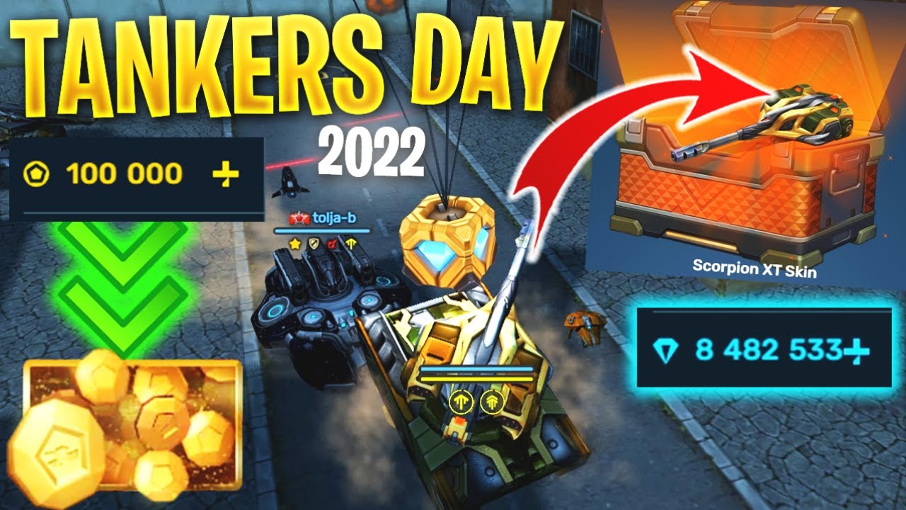 Tanki Online - Tankers Day Completing Special missions Epic Highlights ...
