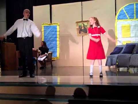 Annie (School play) scene 10 - YouTube
