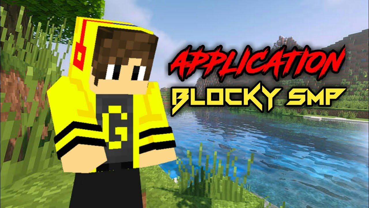 Application for Blocky SMP S3 @Bedrok_Gamer #blockysmp #blockysmps3 ...