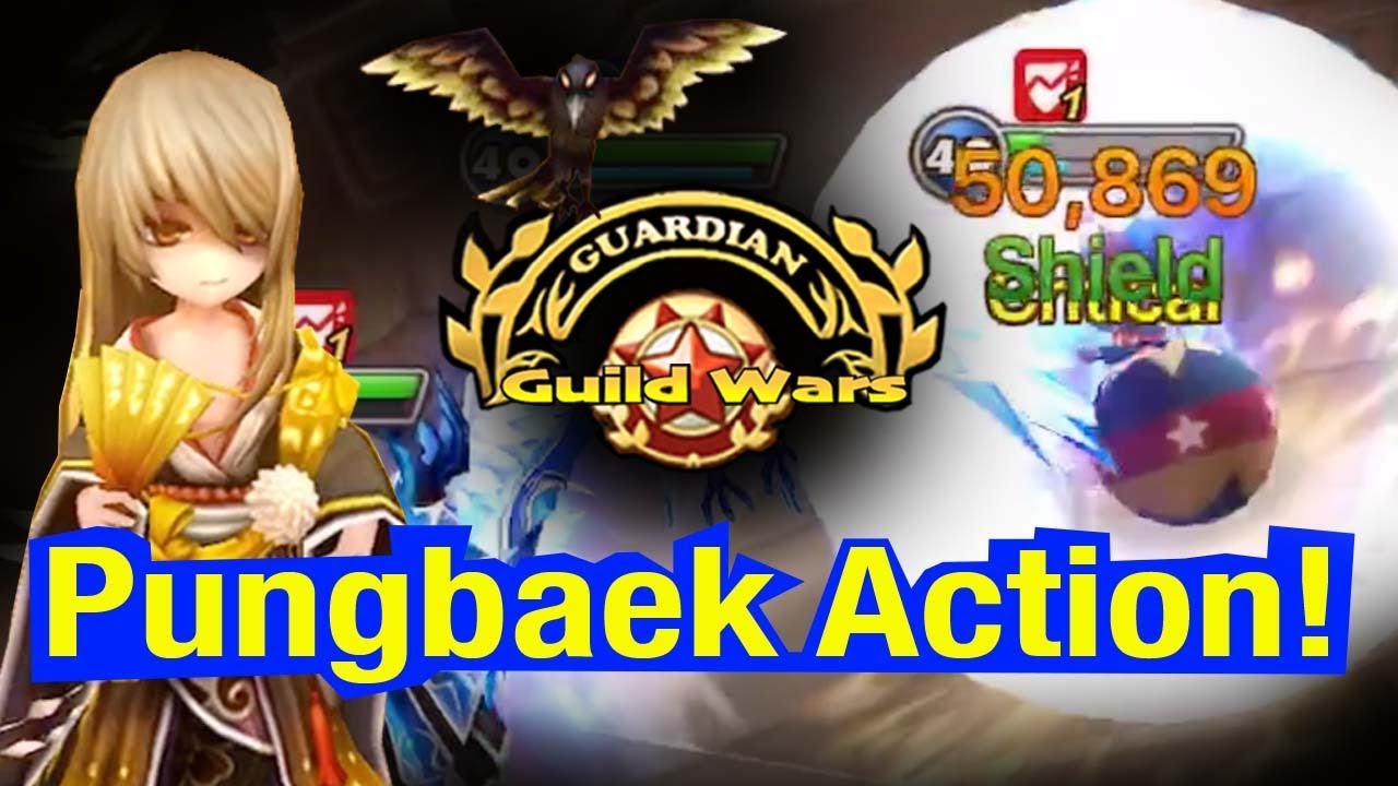 Pungbaek goes to Guardian Guild War! - Summoners War - YouTube
