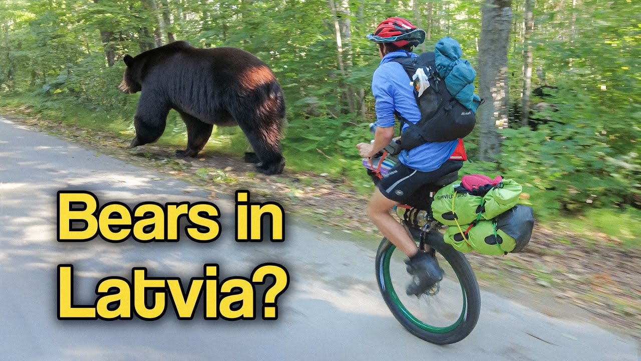 Can I Unicycle Across a Country Using ONLY Hiking Trails? Day 8 - YouTube
