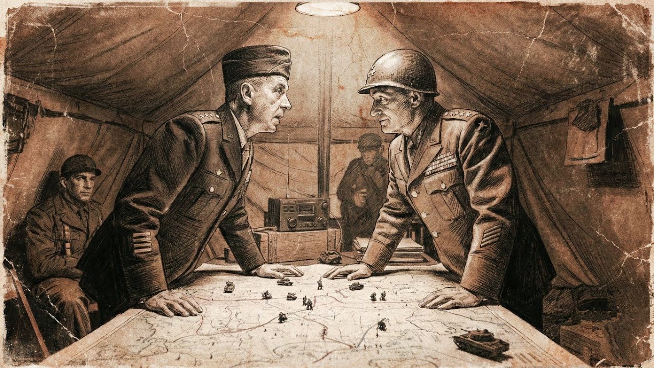He's Where! — What Bradley Said When Patton Appeared 200 Miles Behind ...