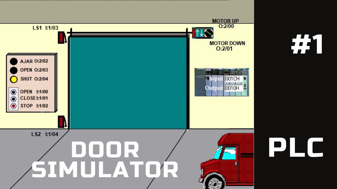 Door Simulation com LogixPro Simulator - YouTube