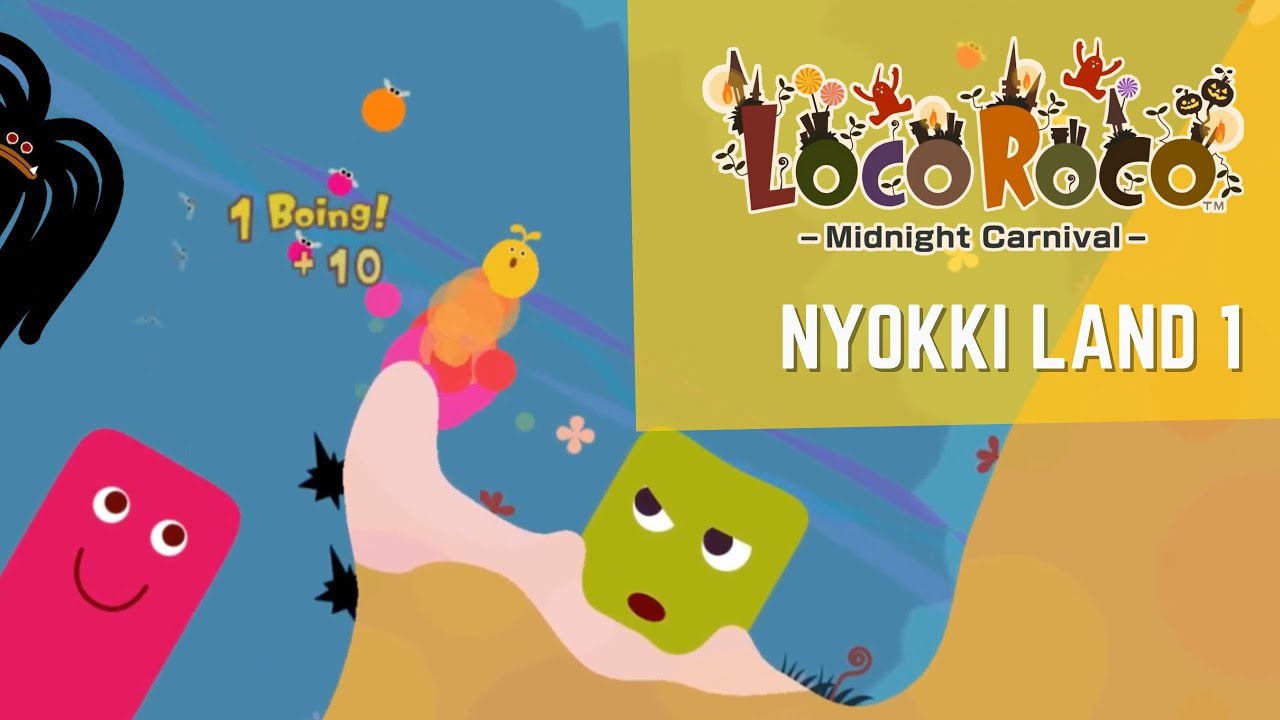 LocoRoco Midnight Carnival PS5 - Nyokki Land 1 [Stage 3] - YouTube