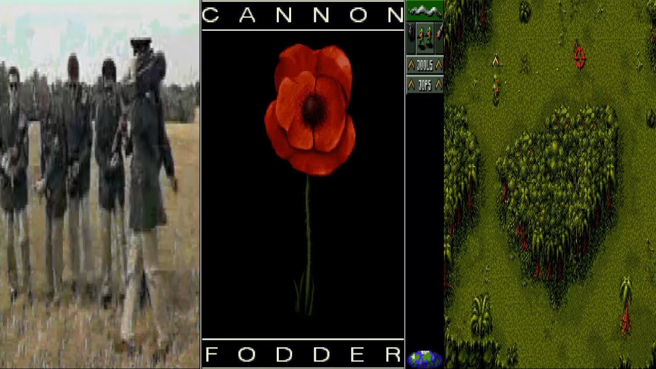 CD32 Cannon Fodder 1 Standalone Game Version Virgin FULLSCREEN 2 ...