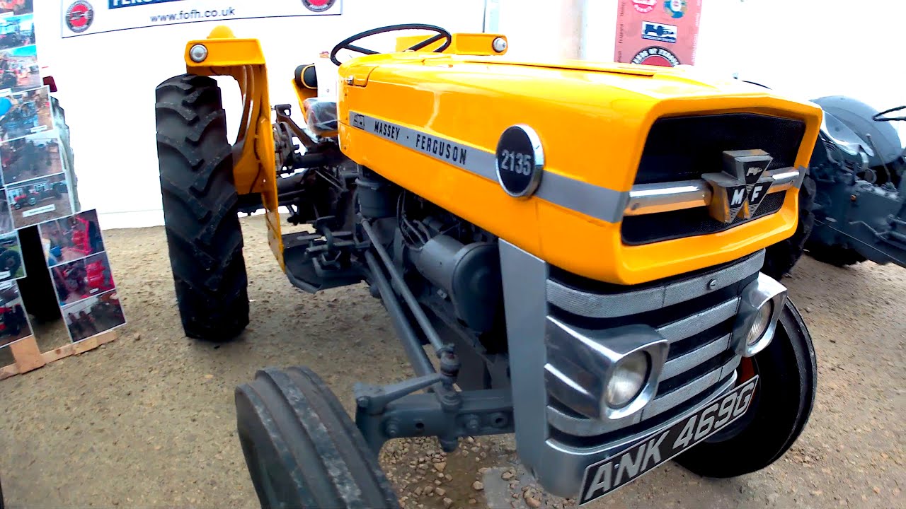 1969 Massey Ferguson 2135 Industrial 2.5 Litre 3-Cyl Diesel Tractor (39 ...