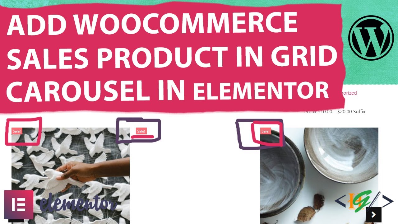 How to Display On Sale Products in Grid / Carousel Layout in ...