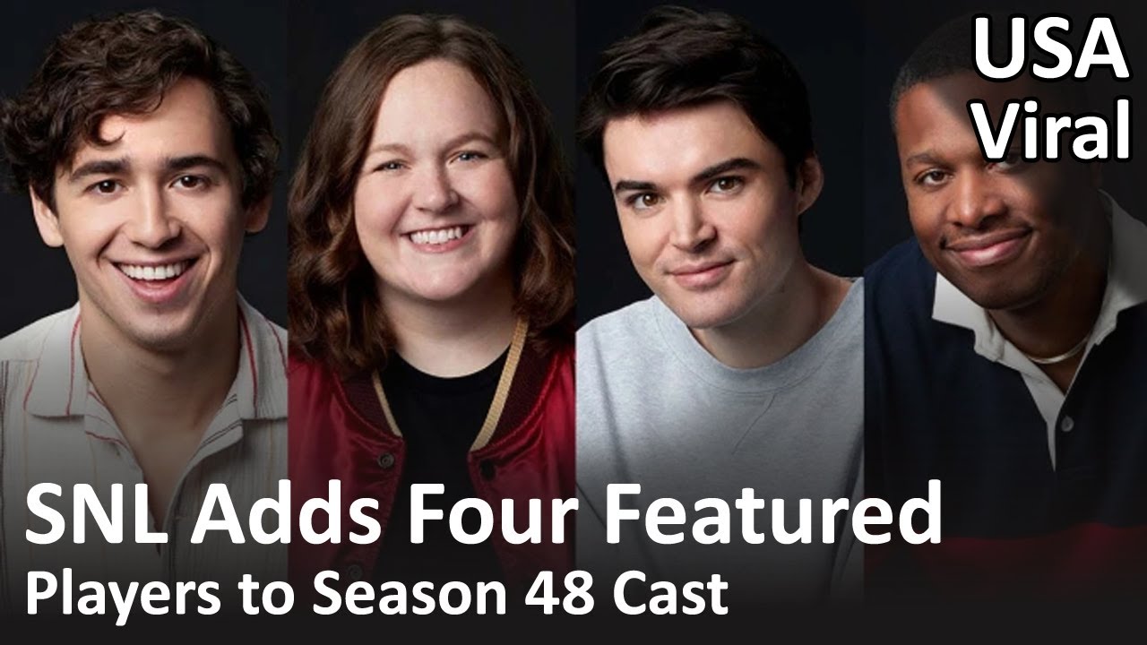 SNL Adds Four Featured Players to Season 48 Cast || SNL New Season ...