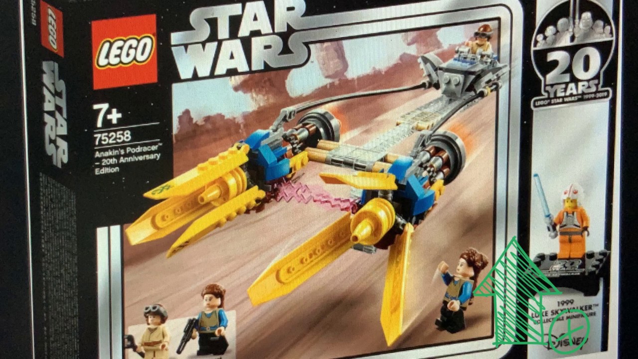 LEGO Anakins podracer Speed Build - YouTube