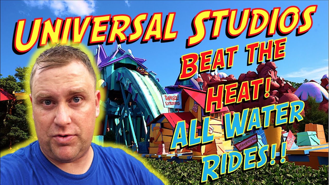Universal Studios Island of Adventure ~ ALL Water Rides! ~ Day 2 - YouTube