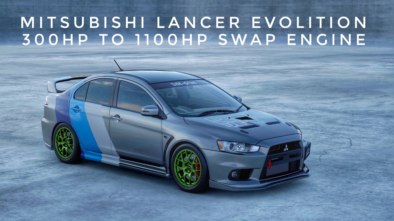 MITSUBISHI Lancer Evolution Final '15 SWAP ENGINE H25A-Escudo 300HP to ...
