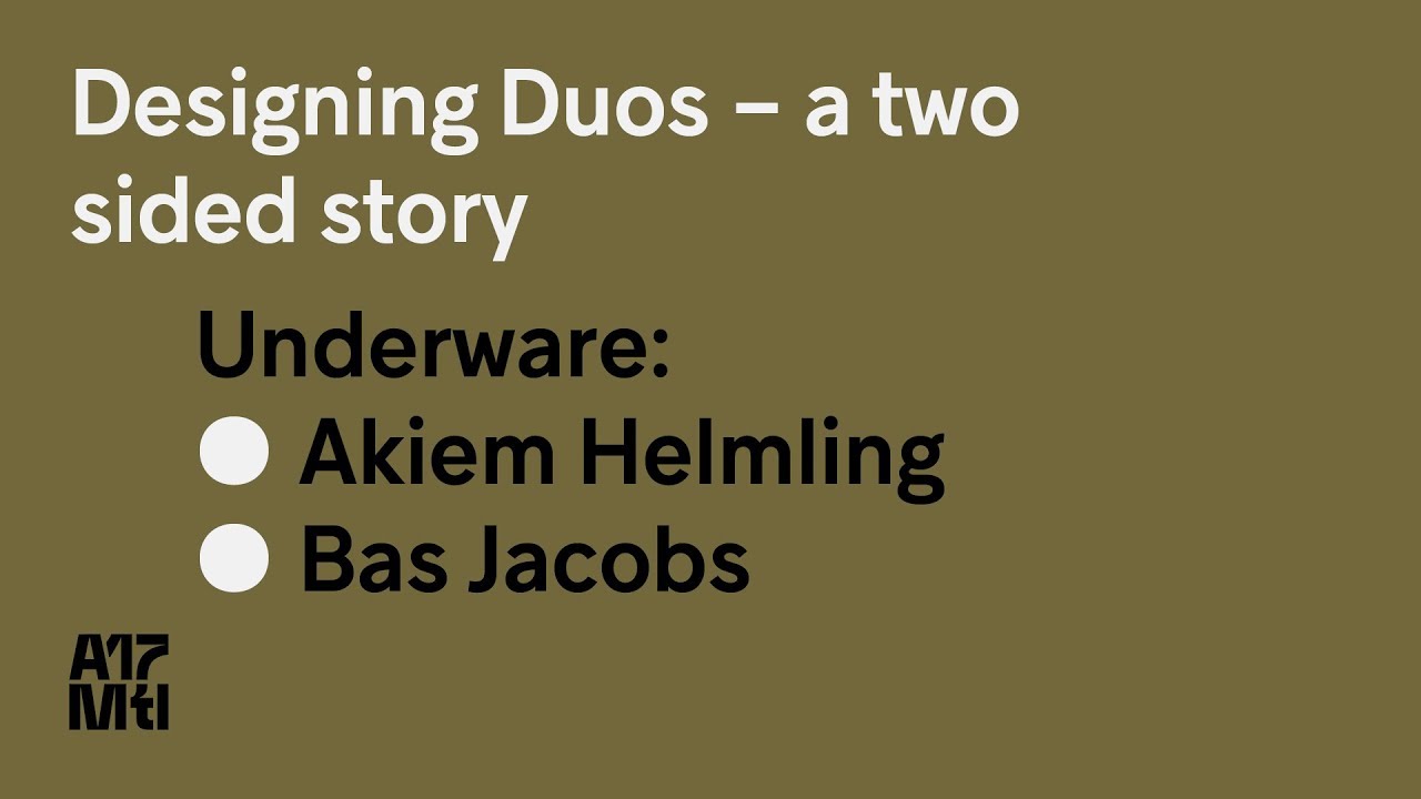 Designing Duos – A Two Sided Story - Bas Jacobs, Akiem Helmling - ATypI ...
