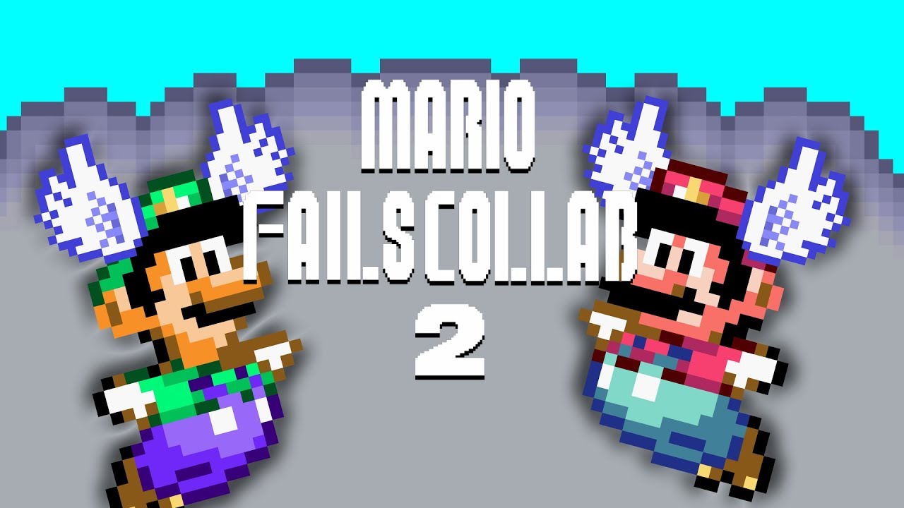 Mario Fails Collab 2 credits - YouTube