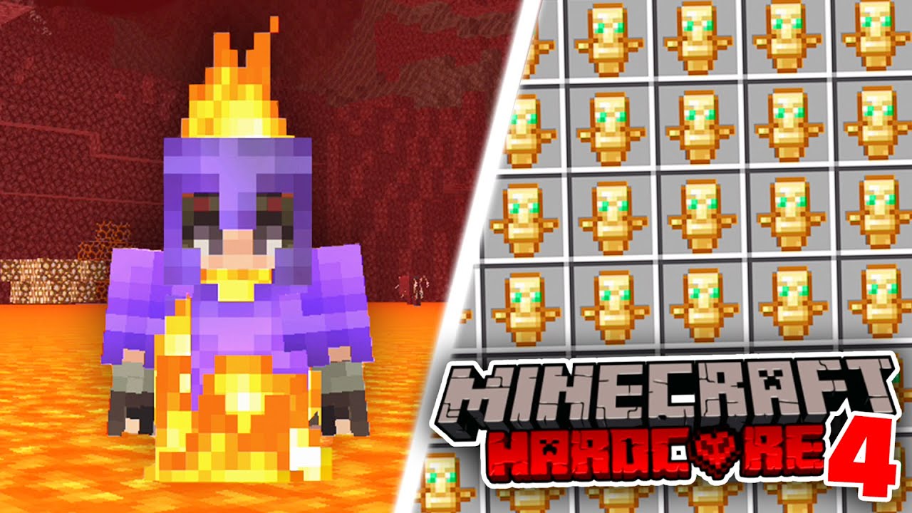 GOD MODE In Hardcore Minecraft (#4) - YouTube