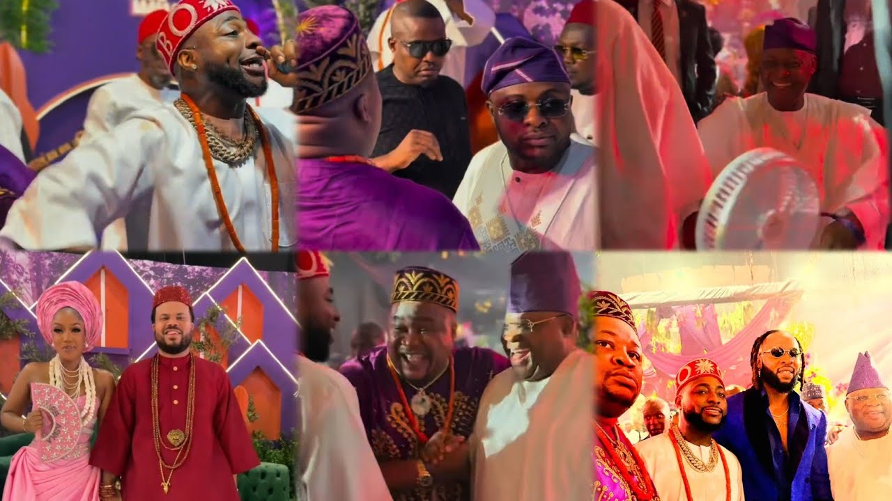 Davido Manager Full Traditional Marriage Rights With Zenco, Davido Dad ...