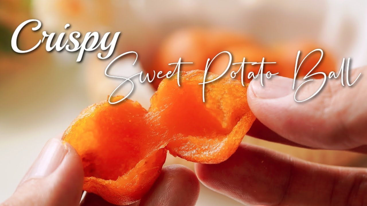 Crispy Hollow Sweet Potato Ball 空心番薯球~外酥内糯 停不了口 #littleduckkitchen ...