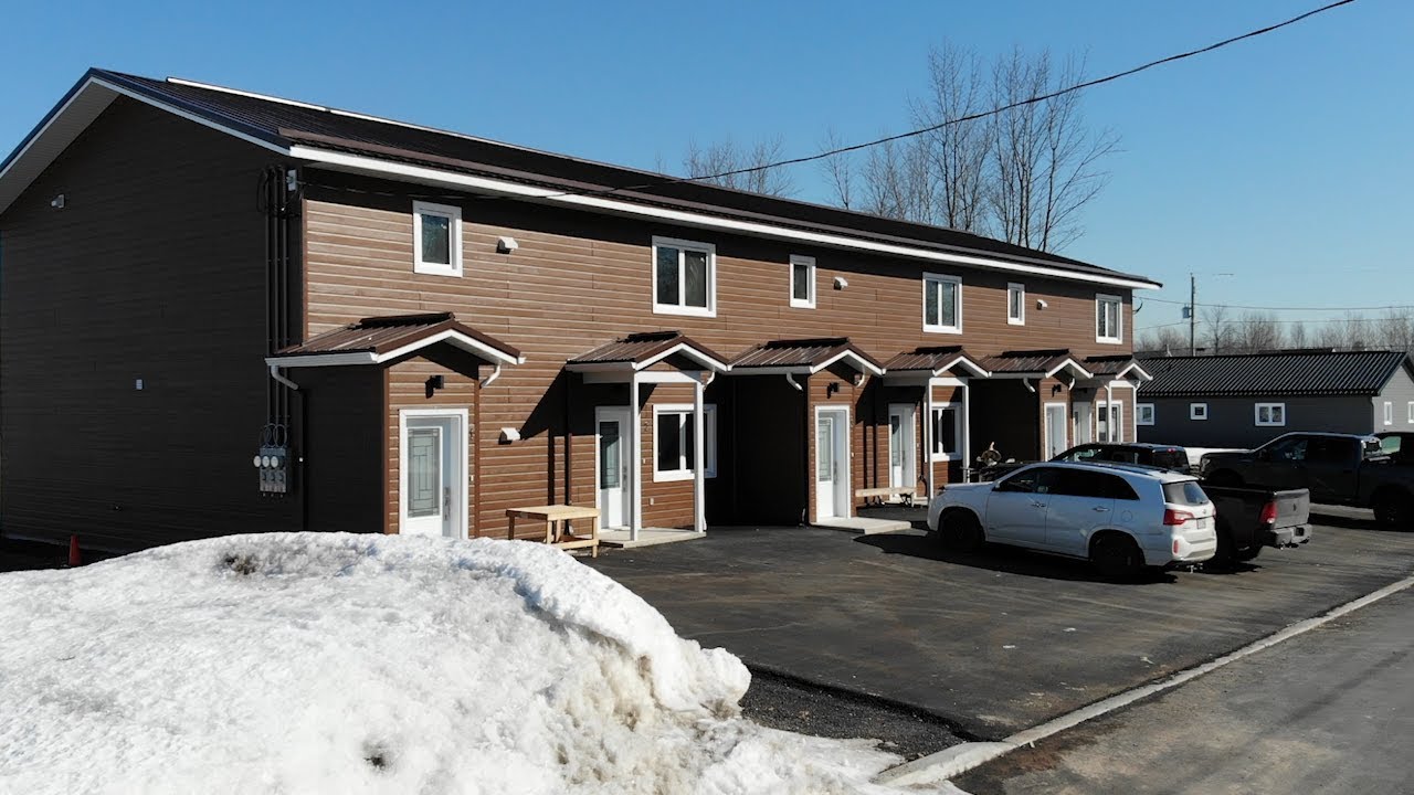 Housing Department unveils Six-plex Development - YouTube