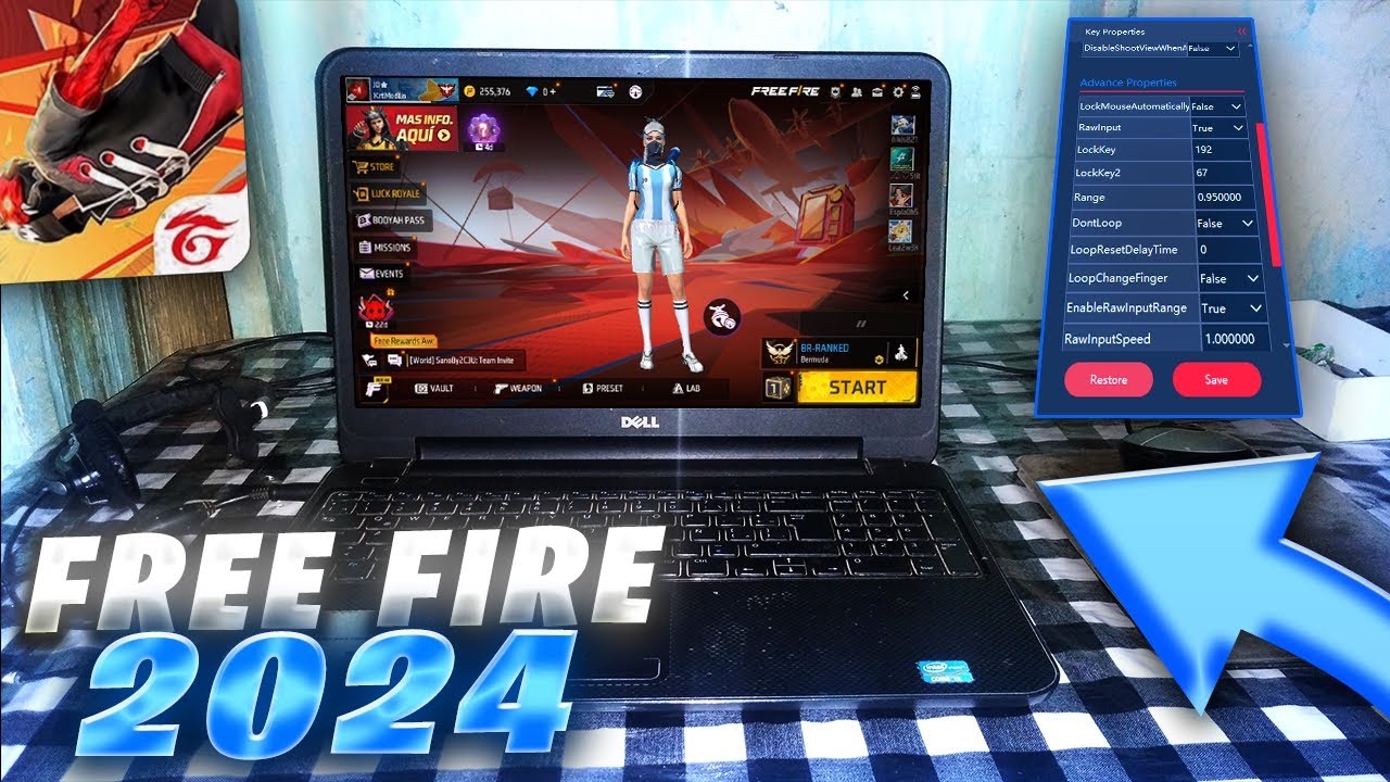 Como Jugar FREE FIRE En PC Gama Baja 2024 Sin LAG MEJOR EMULADOR PARA PC GAMA BAJA - YouTube
