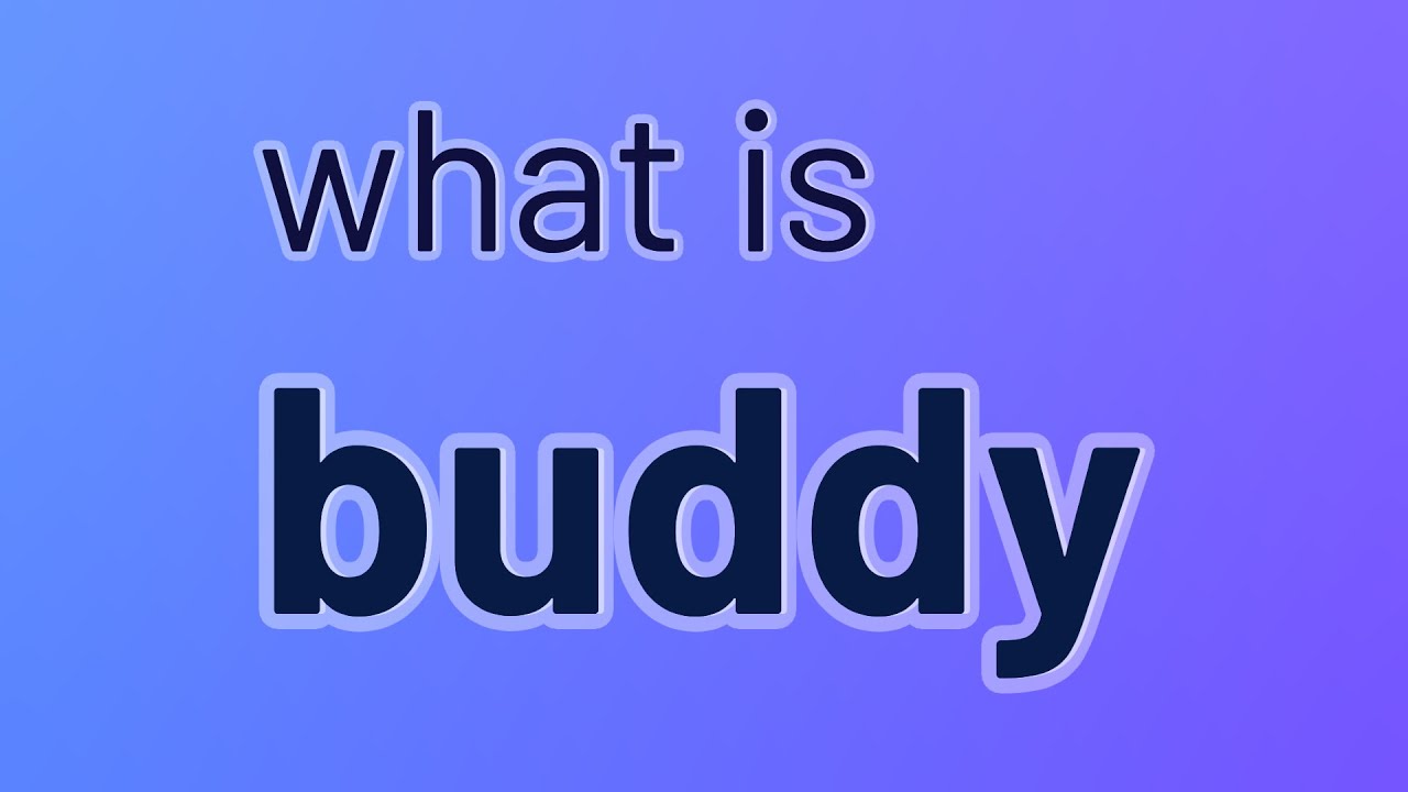 Buddy - 19 English Vocabulary Flashcards - YouTube