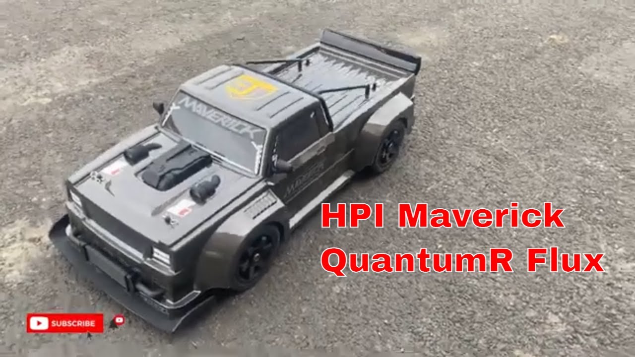 HPI Maverick Quantum R Flux Speed Pass and Drift Bashing - YouTube