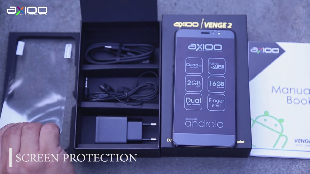 Official Unboxing Axioo Venge 2 " Dual Camera SLR PHONE " - YouTube
