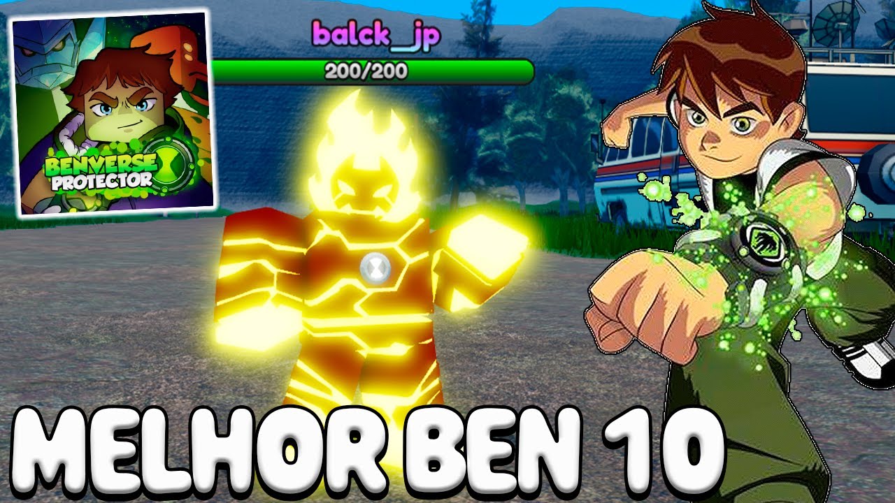 MELHOR JOGO DE BEN 10 NO ROBLOX BENVERSE PROTECTOR - YouTube