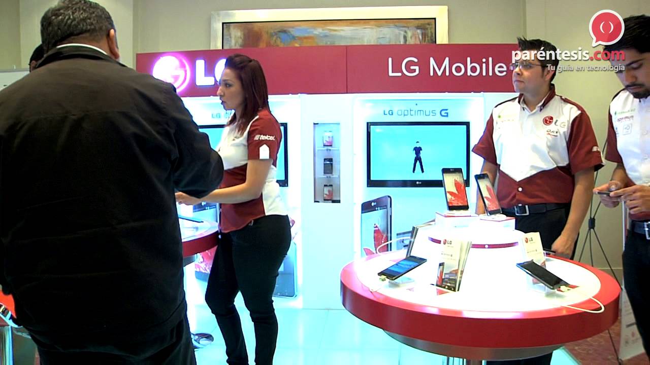LG presenta de manera oficial su LG Optimus G en México - YouTube