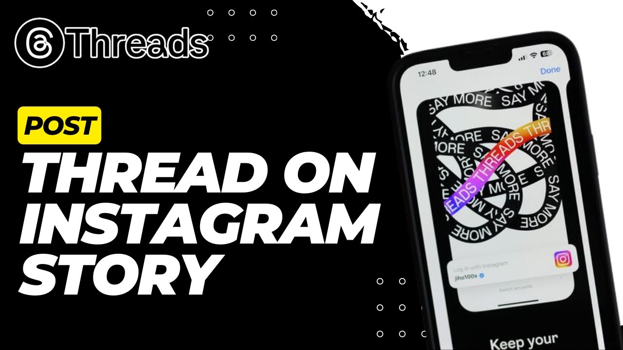 How to Post a Thread on Instagram Story (2023) - YouTube