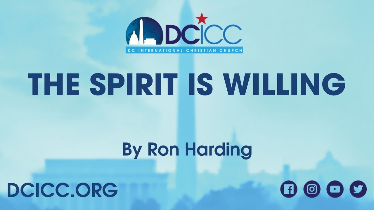 "The Spirit Is Willing" by Ron Harding - YouTube