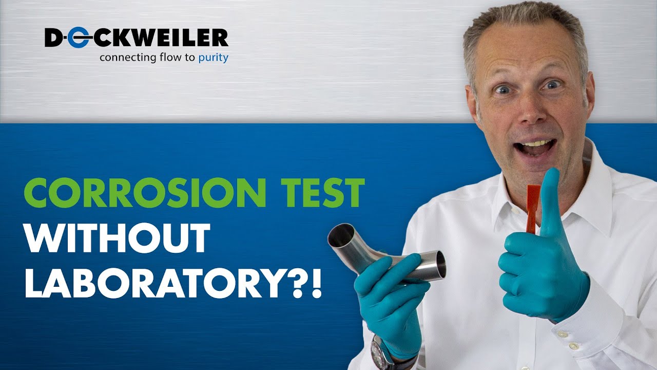 Corrosion test for stainless steels - YouTube