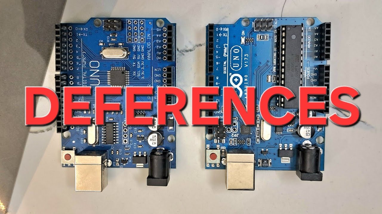 এই দুটি Arduino UNO এর মধ্যে কি কি তফাৎ ? - YouTube
