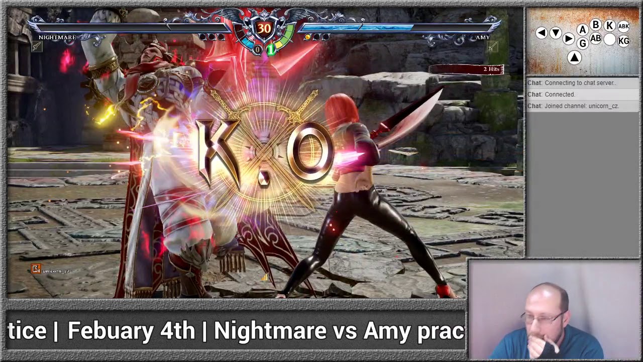 SC6: NIghtmare vs Amy practice - YouTube