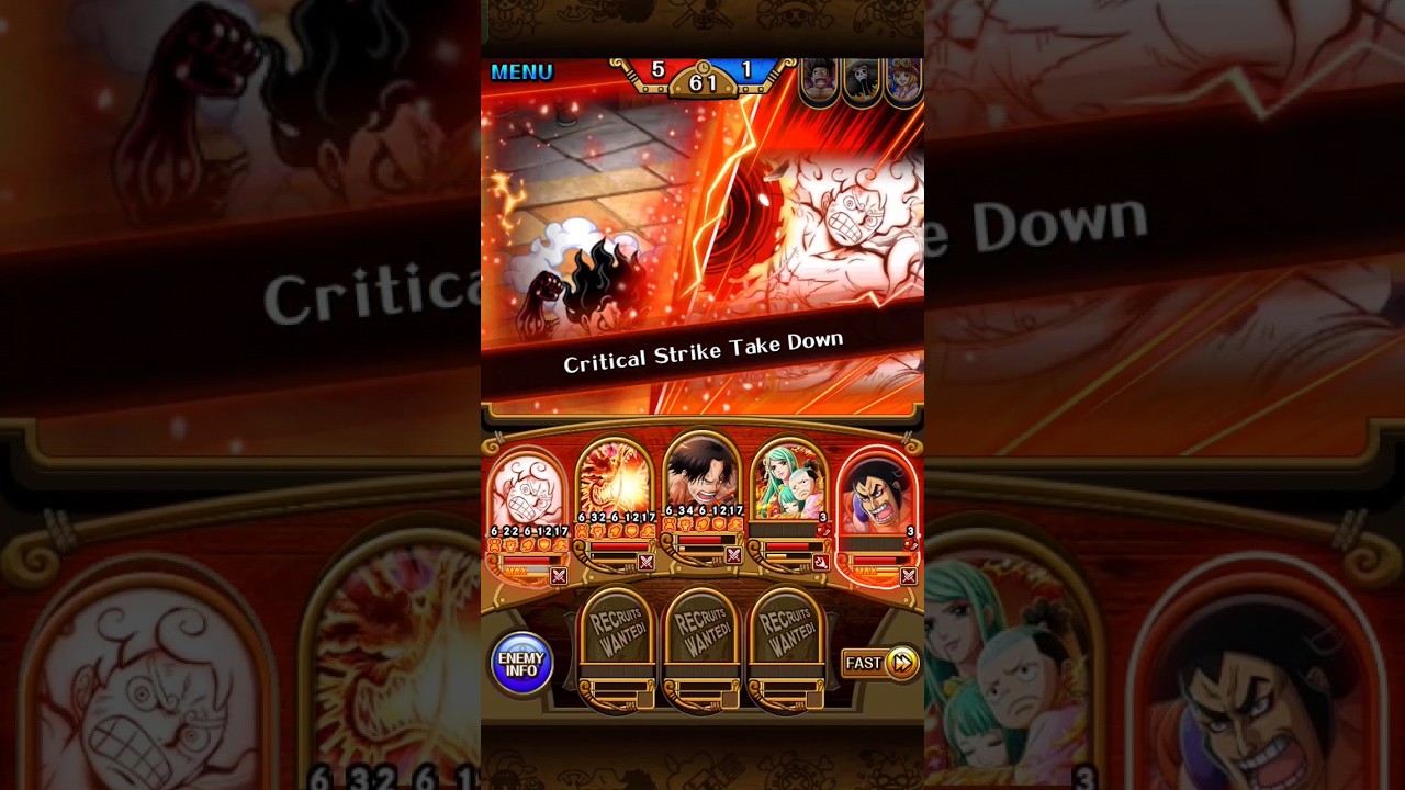 📌 OPTC STR TEAM VS FRANKY NAMI ROBIN 💥 #onepiecetreasurecruise #optc ...