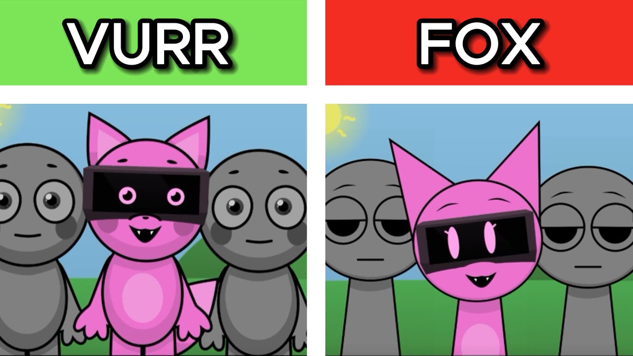 SPRUNKI but ABGERNY with ALL NAMES - YouTube