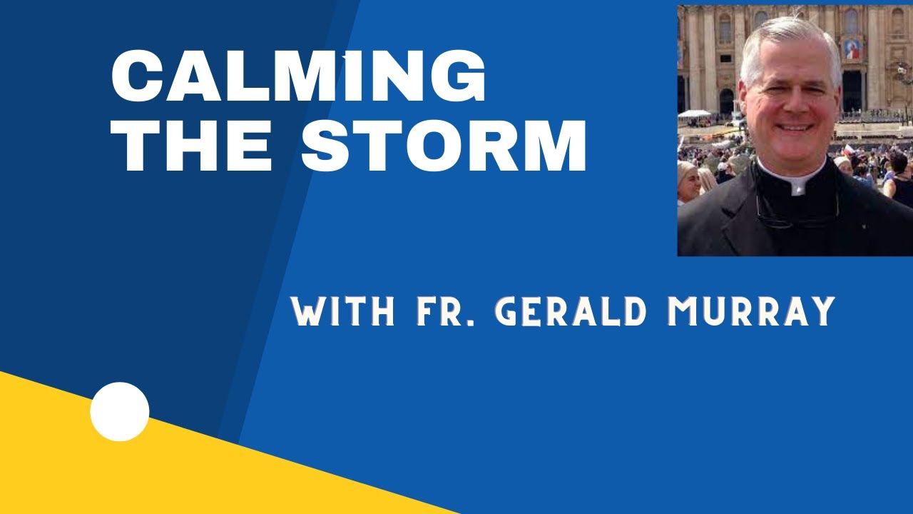 Calming the Storm with Fr. Gerald Murray - YouTube