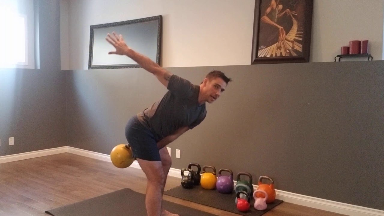 Double Kettlebell Thruster Crossfit Exercise Guide With