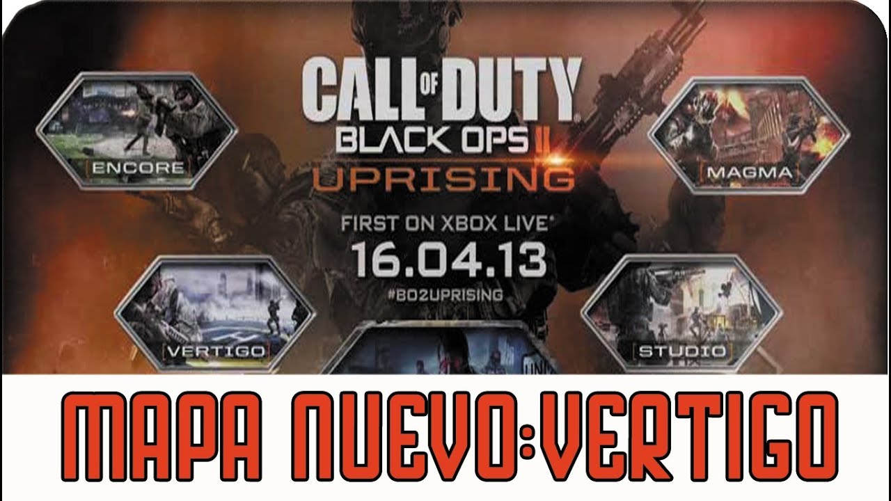 VERTIGO-Black Ops 2-Nuevo mapa del paquete UPRISING-comentado - YouTube