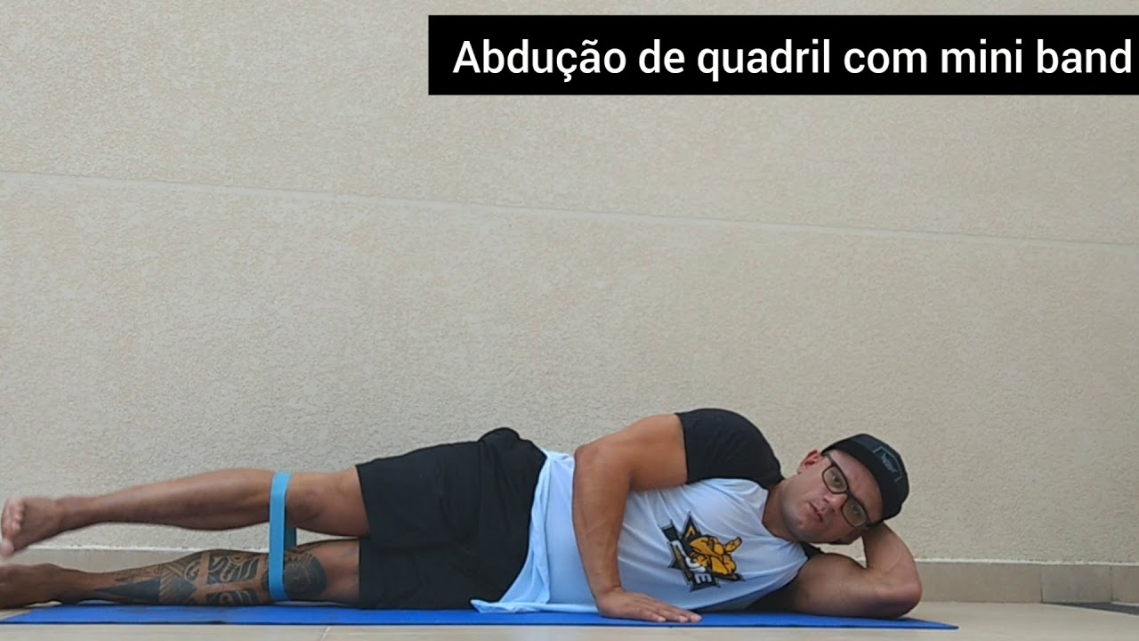 AbduÇÃo De Quadril Com Mini Band Youtube