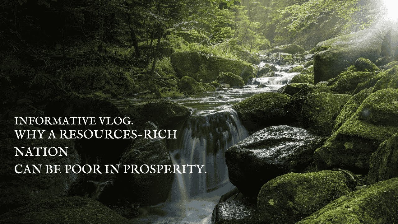 Why a resources-rich nation can be poor in prosperity | Urwa Zahid ...